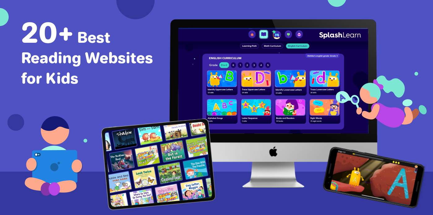 20+ Best Reading Websites For Kids in 2025 [Updated List]