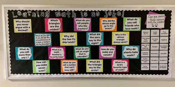 18 Creative Math Bulletin Board Ideas to Engage Students