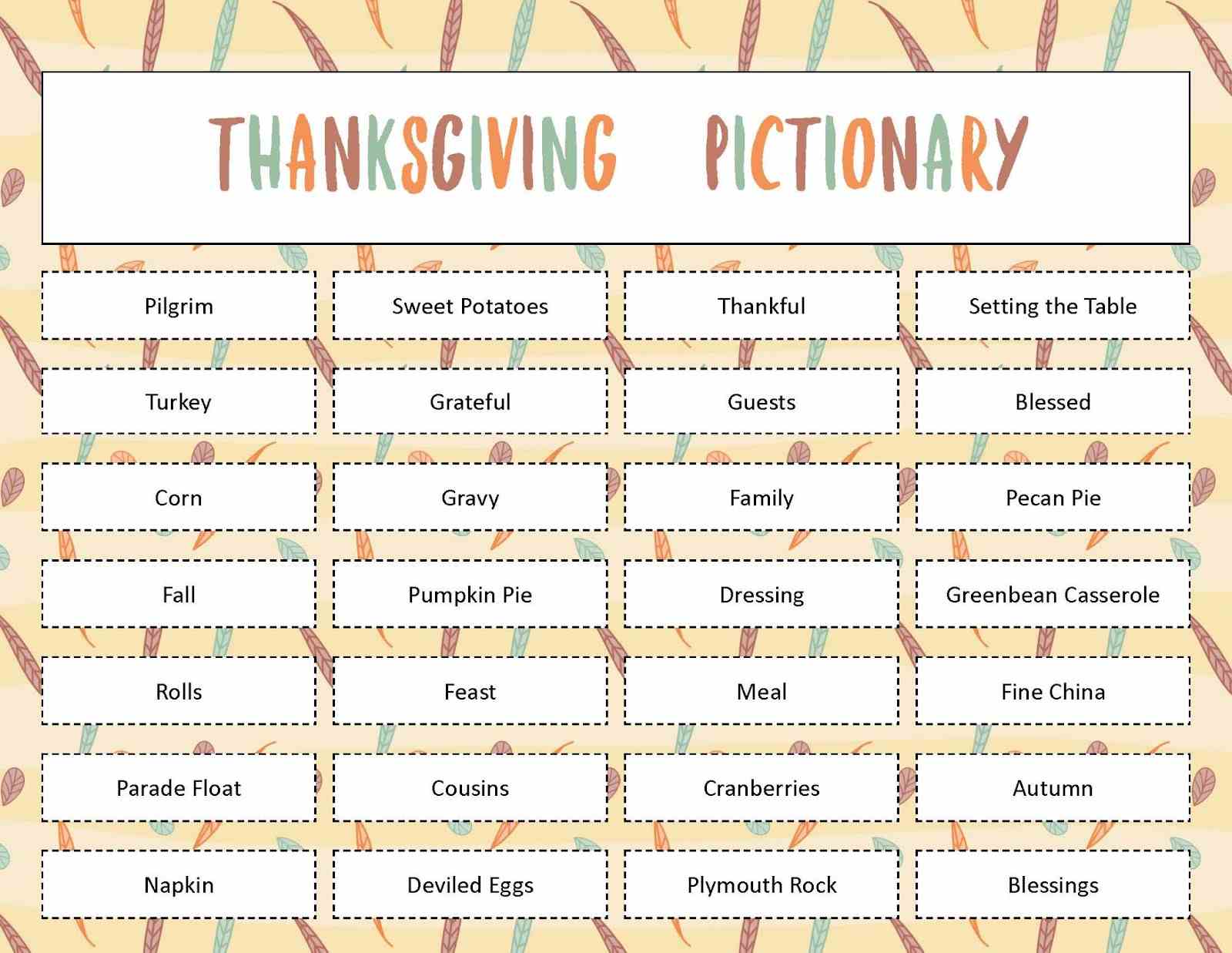 20 Best Thanksgiving Games for the Whole Family