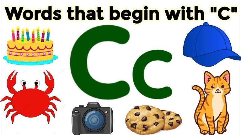 70+ Best Words That Start with C for Kids in 2025