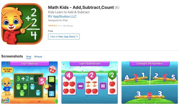 11 Best Addition Apps for Kids in 2025
