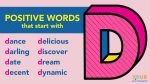 72 Best Words That Start with D for Kids in 2025