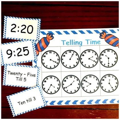 31 Fun Telling Time Activities and Games to Teach Kids Time