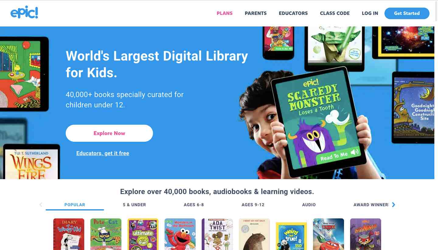 20+ Best Reading Websites For Kids in 2025 [Updated List]