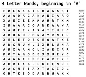 40 Best Four Letter Words That Start With a for Kids