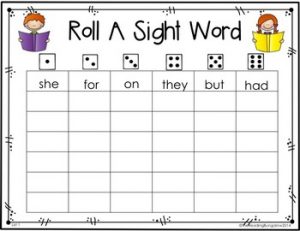 250+ Sight Words for First Graders