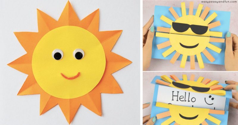 15 Fun & Easy Summer Crafts for Preschoolers [Updated List]
