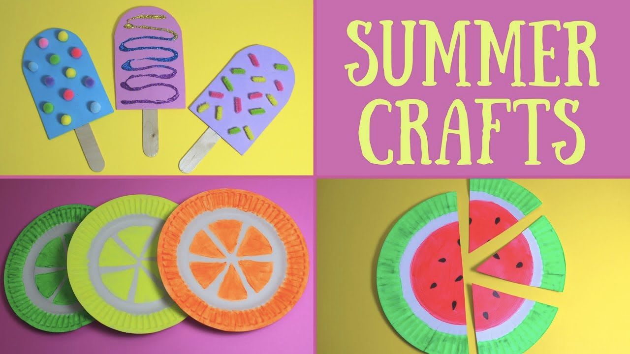 Arts And Crafts For Kids Summer