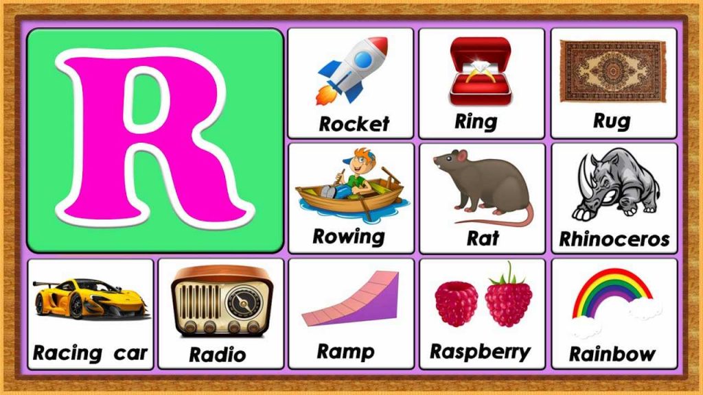 58 Best R Words for Kids in 2025