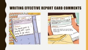 76 Best Report Card Comments Samples for Teachers