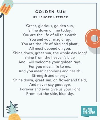 15 Best Summer Poems for Kids in 2025