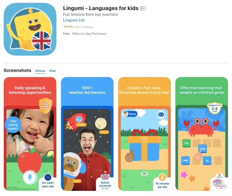 20 Best English Learning Apps for Kids