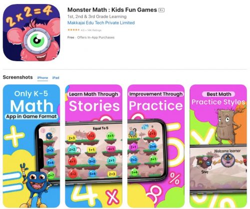 16+ Best Math Apps for Kids