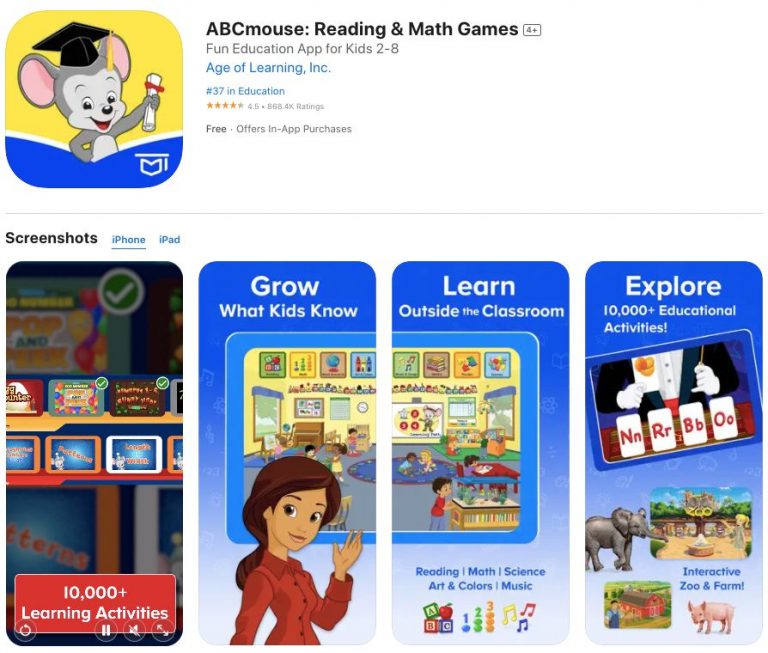 10 Best Educational Apps for Preschoolers in 2025