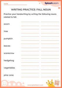 190+ Fall Words From A-Z for Kids [Free Downloadable List]