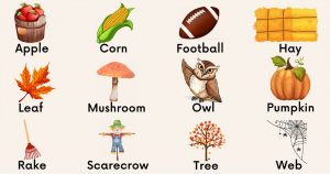 190+ Fall Words From A-Z for Kids [Free Downloadable List]