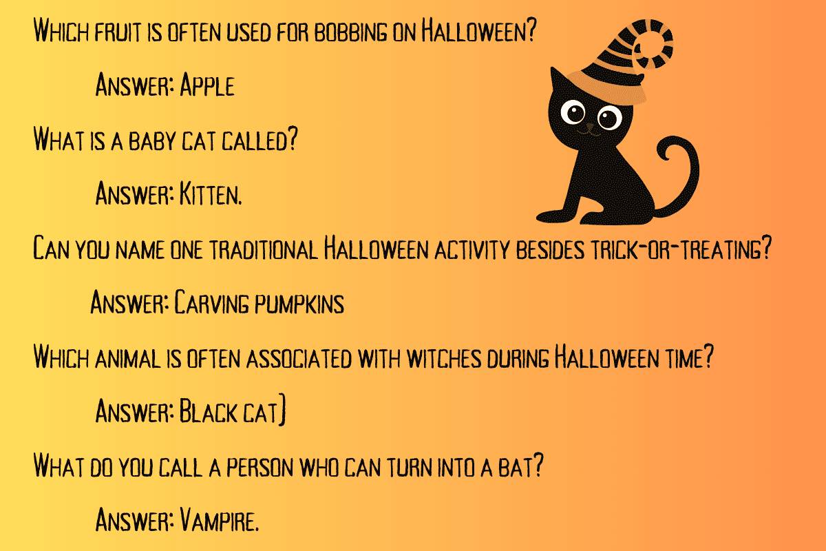 95+ Best Halloween Trivia Questions for Kids (with answers)