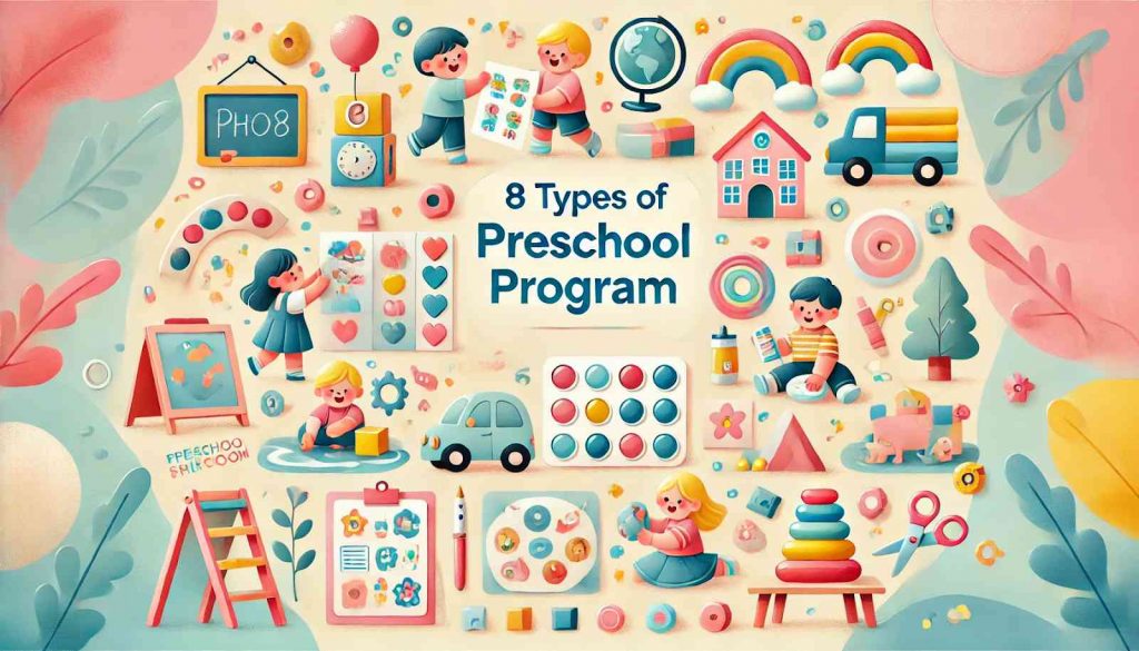 8 Types of Preschool Programs for Kids in 2025