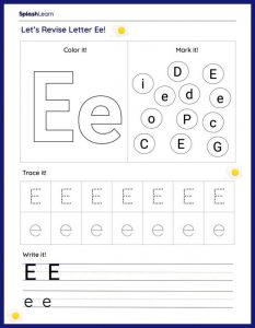 15 Fun Letter E Activities & Crafts for Kids