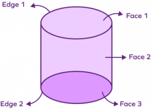 Vertices, Faces and Edges - Definition, Example