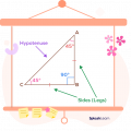 45°-45°-90° Triangle: Properties, Formulas, Construction