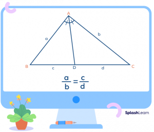 Angle Bisector Theorem: Definition, Formula, Proof, Examples