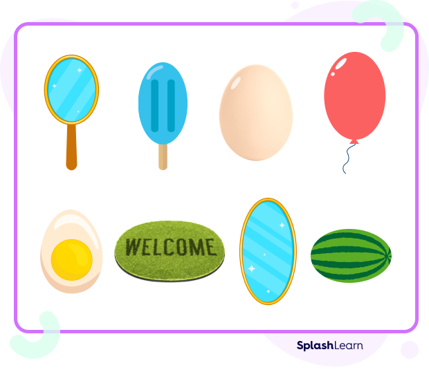 Pictures Of Oval Shaped Objects