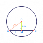 Perpendicular Bisector of a Chord: Definition, Examples