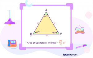 Area of Equilateral Triangle - Formula, Derivation & Examples