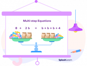 Solving Multi Step Equations - Definition, Examples, Facts