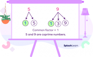 Coprime Numbers: Definition, Steps, List, Properties, Examples