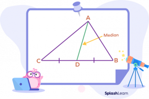 Median of Triangle: Definitions, Formula, Properties, Examples