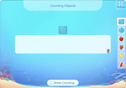 Counting Numbers - Online Free Math Teaching Tool