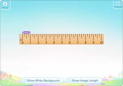 Measuring Length - Online Free Math Teaching Tool
