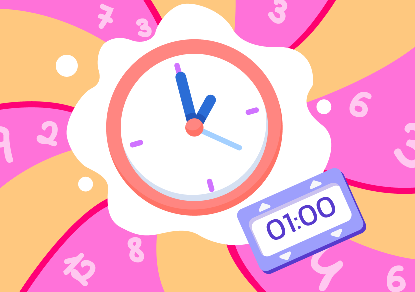 Telling Time - Online Free Math Teaching Tool